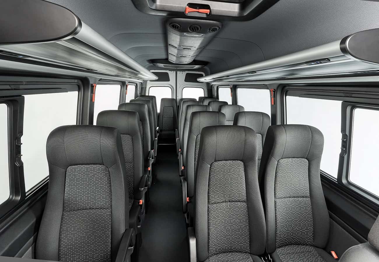 Nova Mercedes Sprinter Van Passageiro estreia com padrão europeu